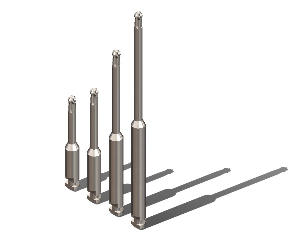 Vortex™ T5 ball end angled Full Driver Set – Louisiana Dental Implant Lab